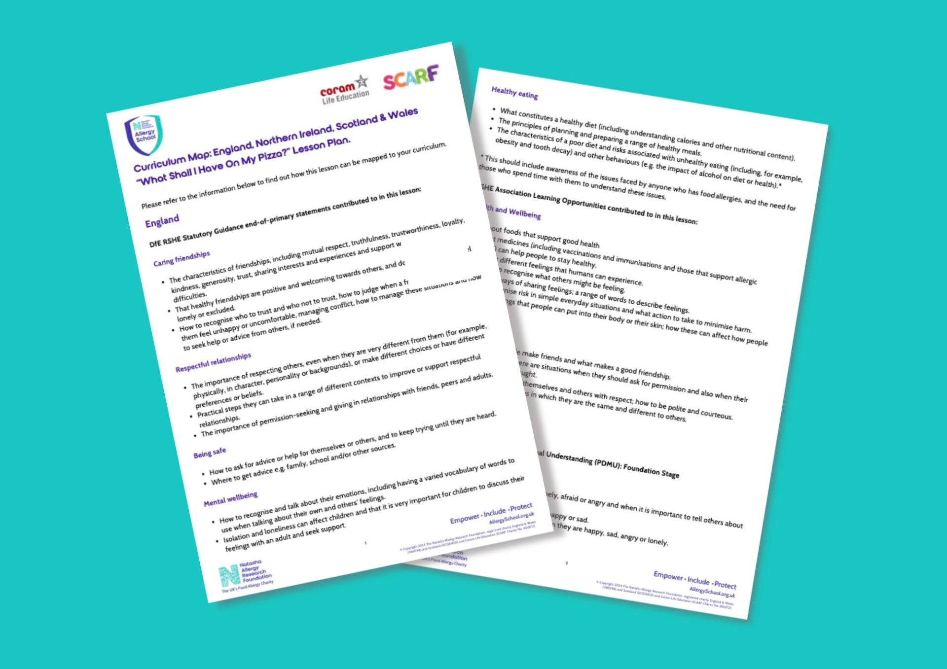 'Pollen & Food Allergies' - Allergy School